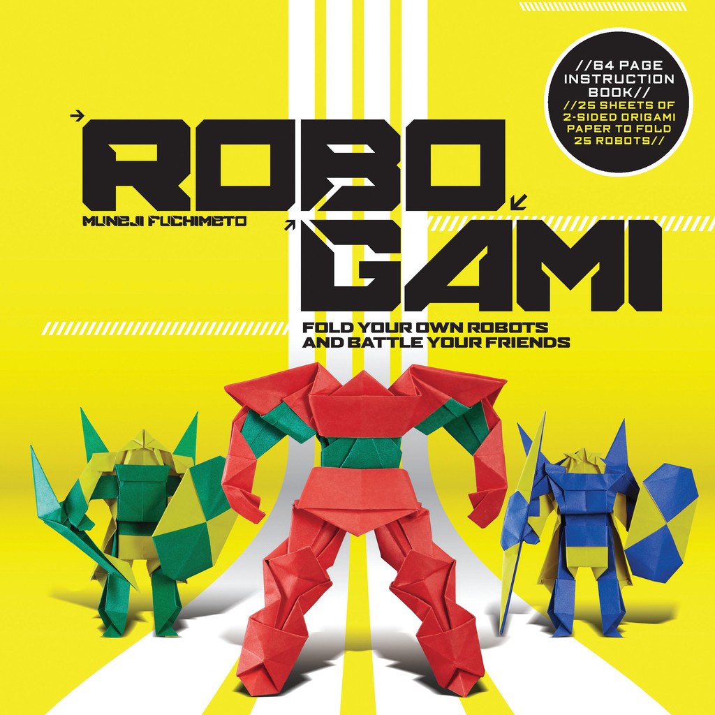 Jual Robogami Fold Your Own Robots Buku Origami obot Craft DIY Kits ...