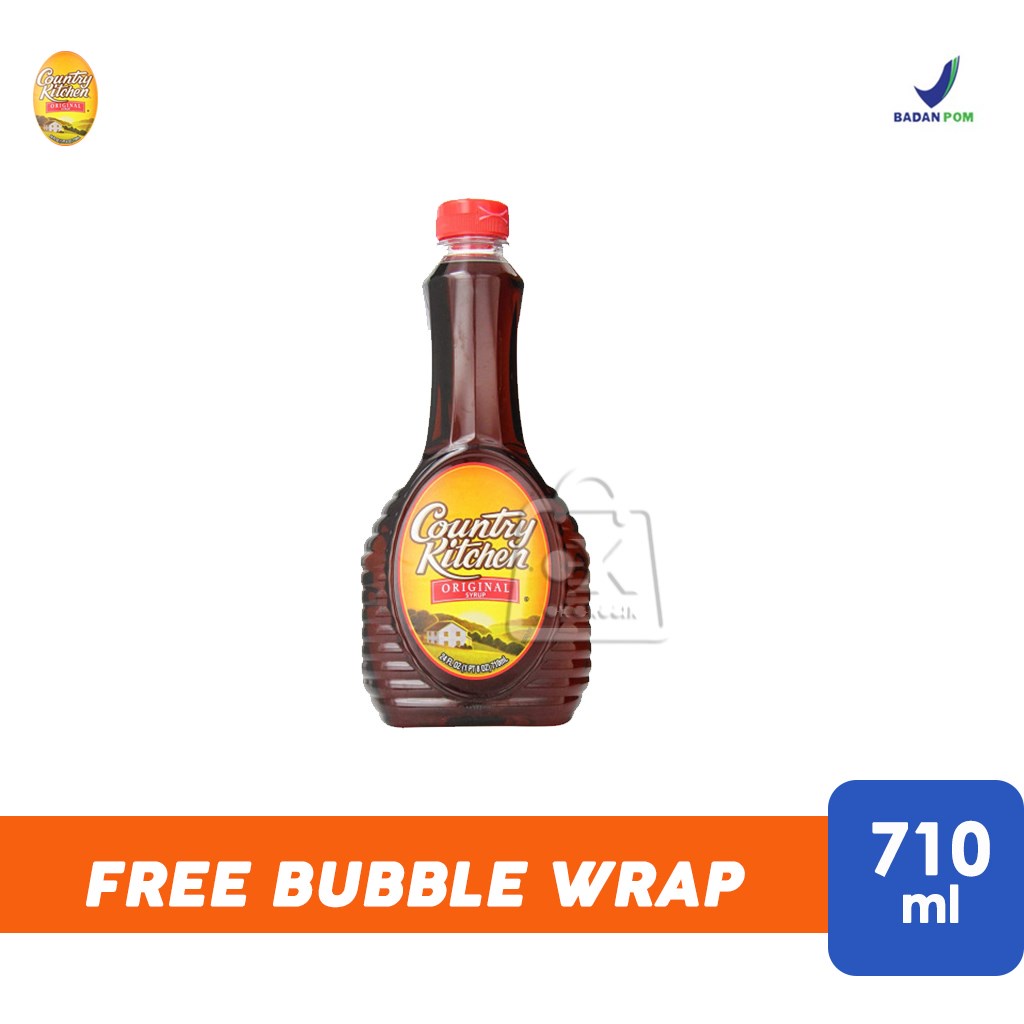 Jual Sirup Jagung Country Kitchen/ Maple Syrup Log Cabin/ Corn Syrup ...