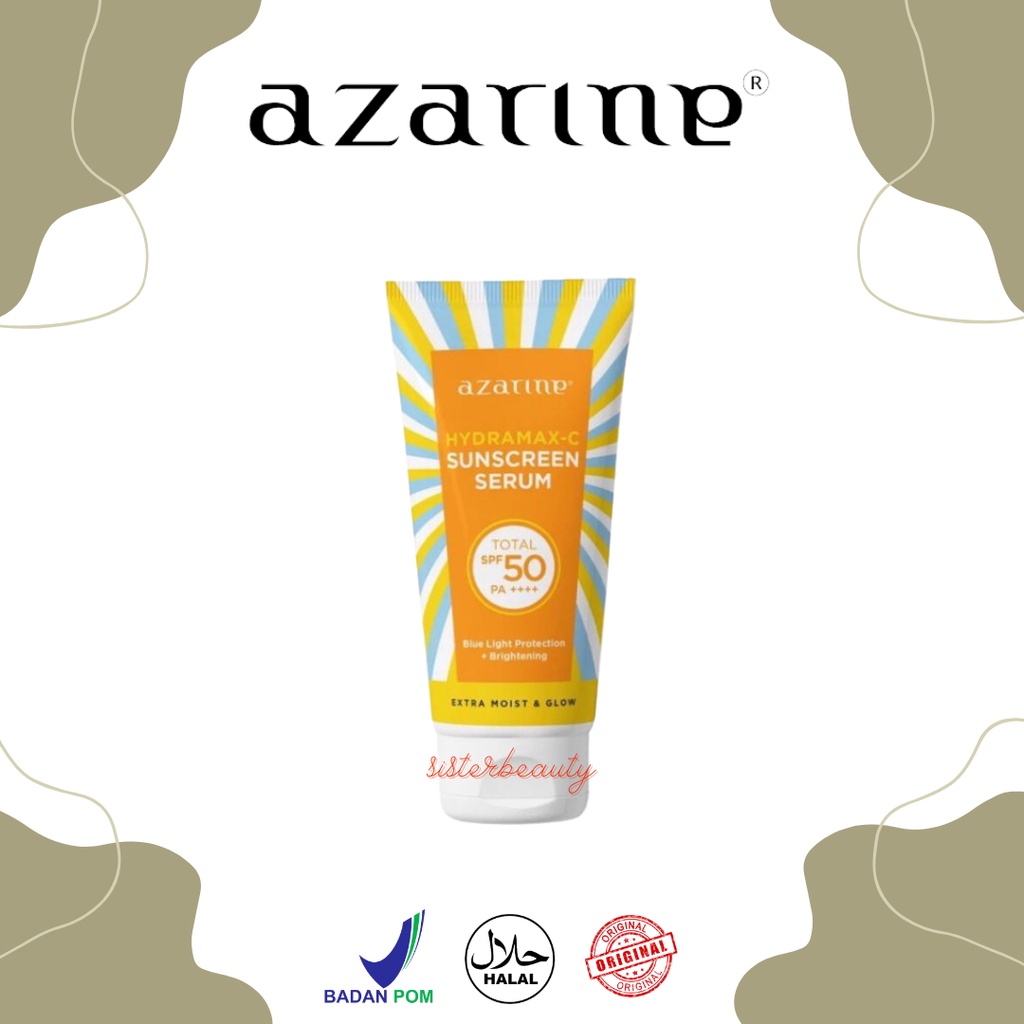Jual SisterBeauty - Azarine Hydramax-C Sunscreen Serum SPF50 PA ...