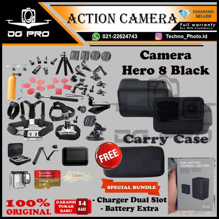 Jual Gopro Hero 7 Black Edition Bonus 6 Item - Go Pro Hero7 4K 60Fps ...
