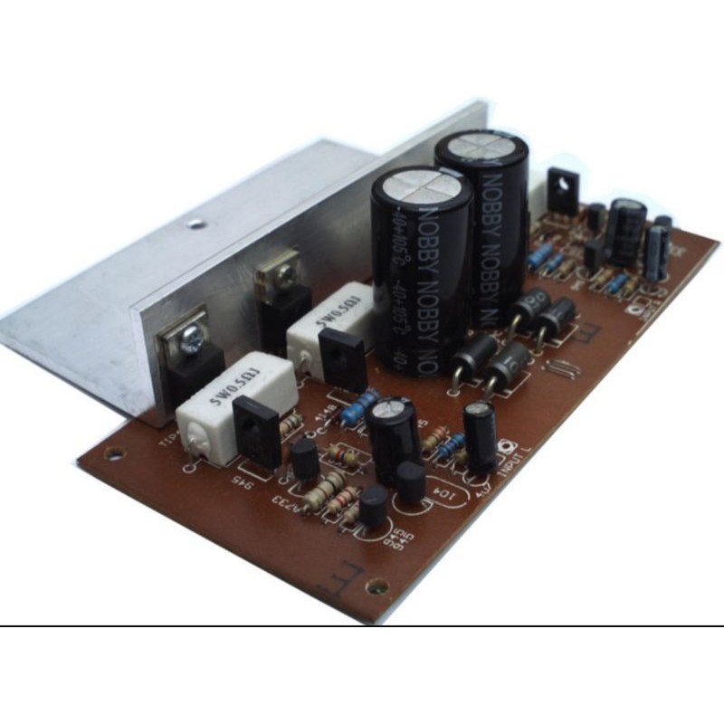 Jual Kit power amplifier stereo 2x60w RMS +power supply+pendingin tebal | Shopee Indonesia