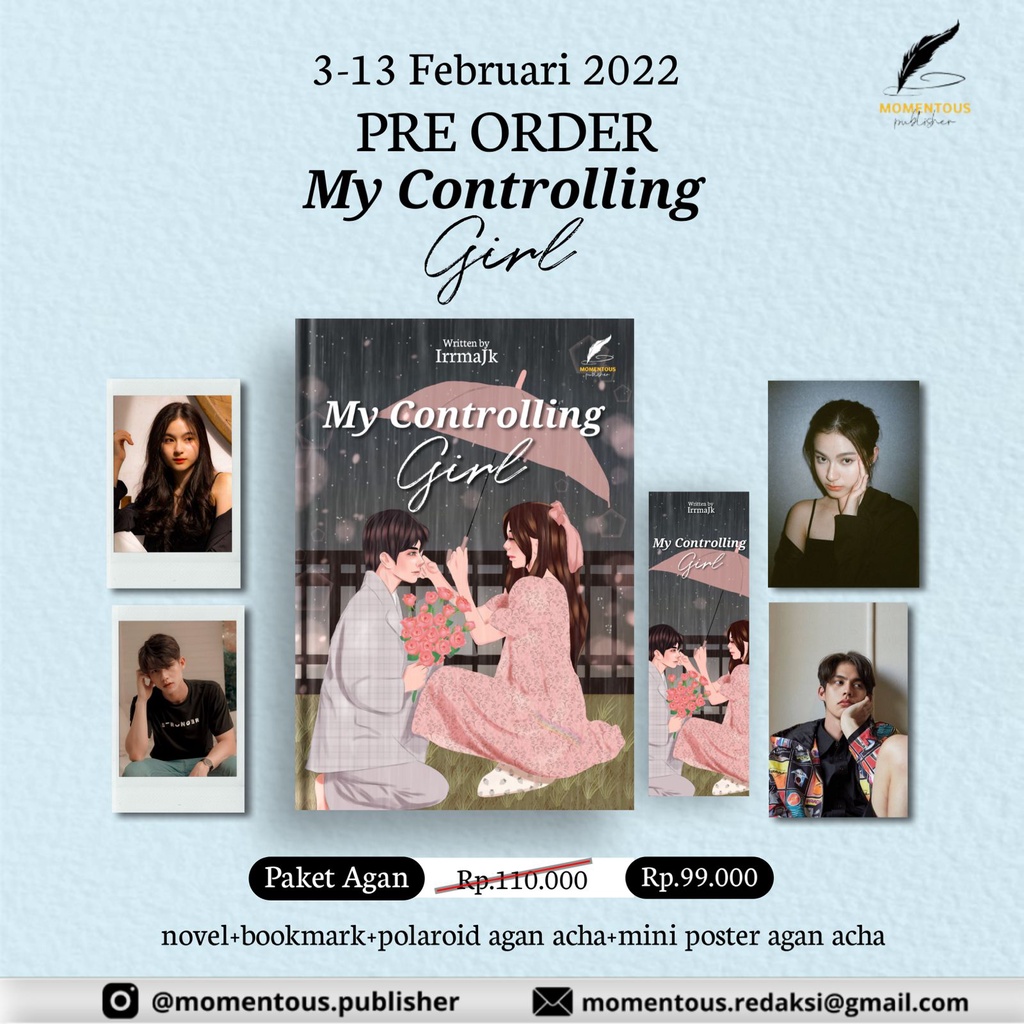Jual Novel My Controlling Girl - IrrmaJJK. | Shopee Indonesia