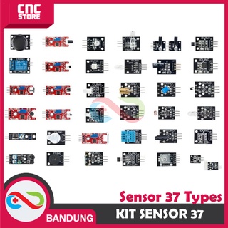 Jual KIT SENSOR 37 TYPES COMPATIBLE FOR ARDUINO | Shopee Indonesia