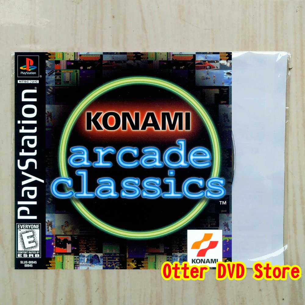 Jual Kaset CD Game Ps1 Ps 1 Konami Arcade Classics Indonesia|Shopee Indonesia