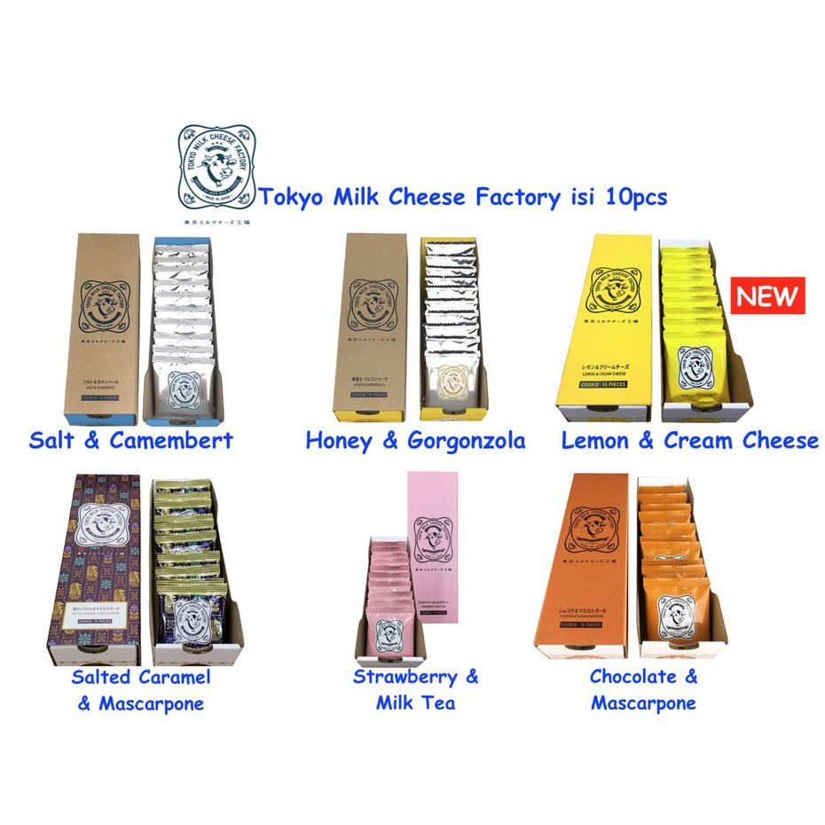 Tokyo Milk Cheese Factory isi 10pcs | Shopee Indonesia
