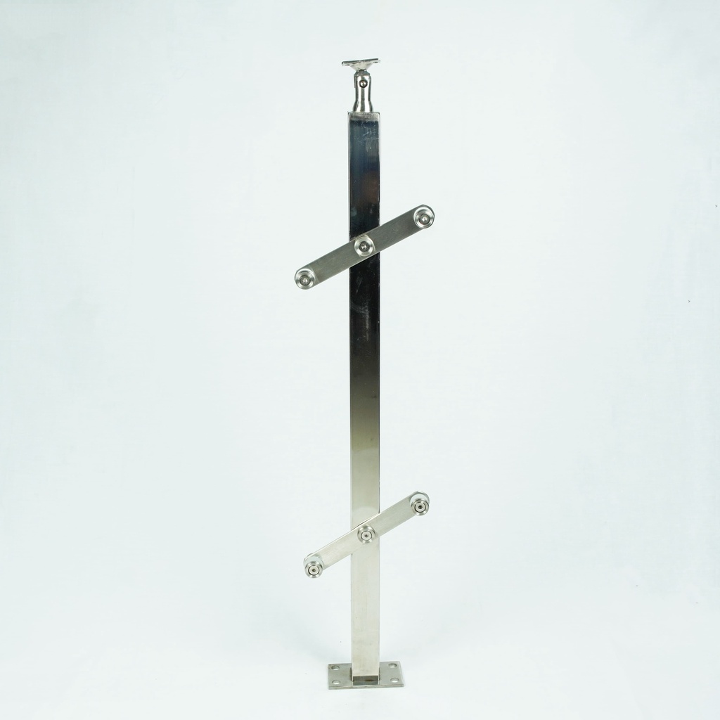 Jual Tiang Railing Tangga Minimalis Hollo Kaca 202 & 304 Tebal dan Good ...