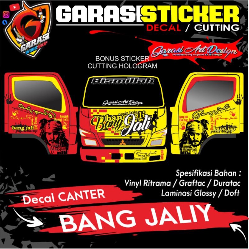Jual STIKER DECAL KABIN CANTER FULL Indonesia|Shopee Indonesia Jual STIKER DECAL KABIN CANTER FULL Indonesia|Shopee Indonesia