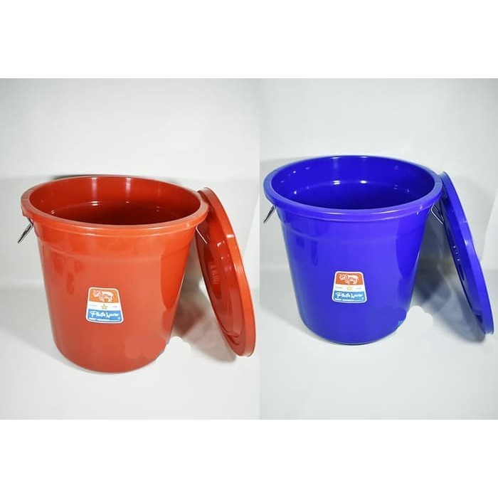 Jual Ember Plastik KOMET STAR 50L | 40L | 30L + Tutup [OJ] | Shopee Indonesia