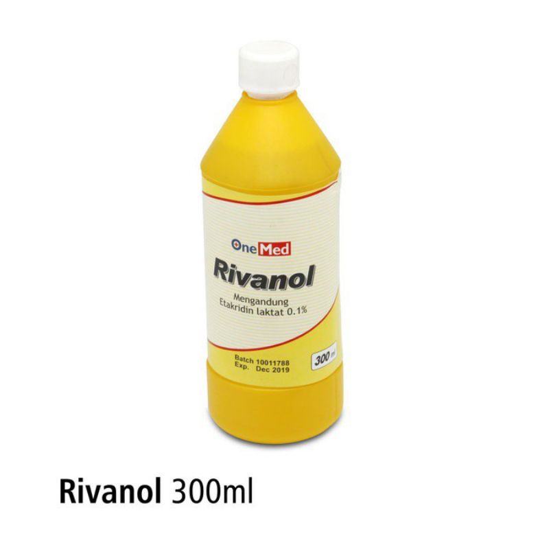 Jual rivanol onemed rivanol seino antiseptic 100/ 285/ 300 ml | Shopee ...
