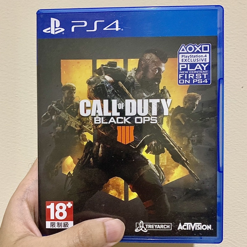 Jual Call of Duty Black Ops 4 IIII PS4 COD BO blak ops4 ps 4 kaset bd ...