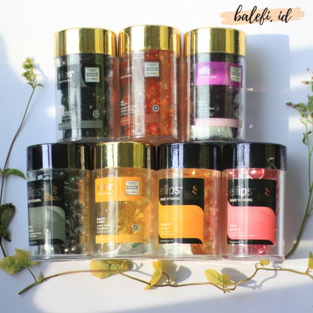 Jual Ellips elips hair vitamin botol jar isi 50 kapsul | Shopee Indonesia