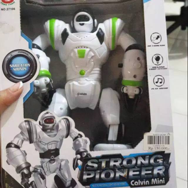 Jual Mainan Robot Calvin With Sound | Shopee Indonesia