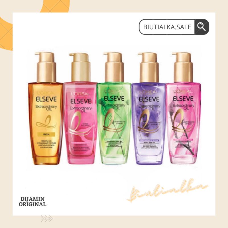 Jual LOREAL L'OREAL Paris Elseve Extraordinary Oil Hair Treatment Serum ...