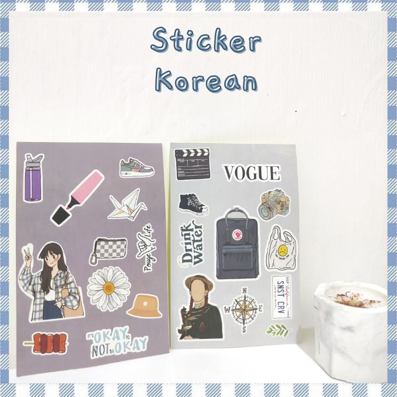 Jual Sticker sheets netflix / sticker korea aesthetic / sticker bullet ...