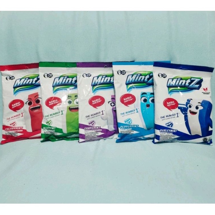 Jual Permen MintZ Cherrymint / Grapemint / Peppermint / Duomint ...