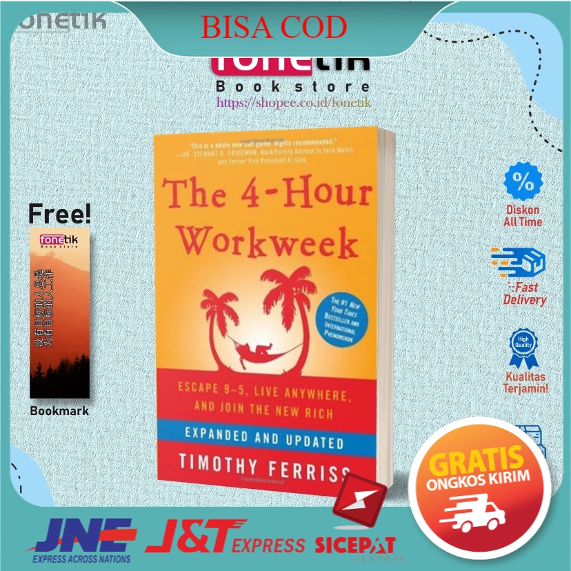 Jual The 4-Hour Workweek - Timothy Ferriss (English Version) | Shopee ...
