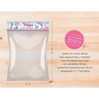 Jual FREE TALI PLASTIK LABEL Snacks Ultah Free Desain | Ulang Tahun ...