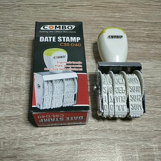 Jual Stempel Tanggal Combo CSS-D40 / Date Stamp / Stampel / Cap Tanggal ...