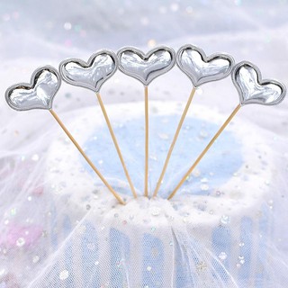 Jual TOPPER KUE BENTUK BINTANG / HATI / MAHKOTA UNTUK DEKORASI PESTA / CAKE TOPPER LOVE / CAKE ...