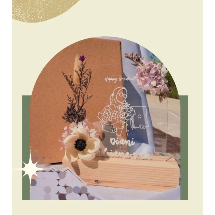 Jual GIFT BOX AKRILIK ACRYLIC CUSTOM HADIAH KADO WISUDA Indonesia ...