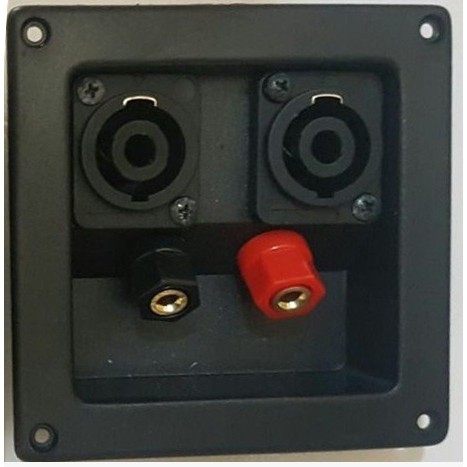 Jual Terminal speaker box kotak segi 2 pin Speakon spikon spicon ...