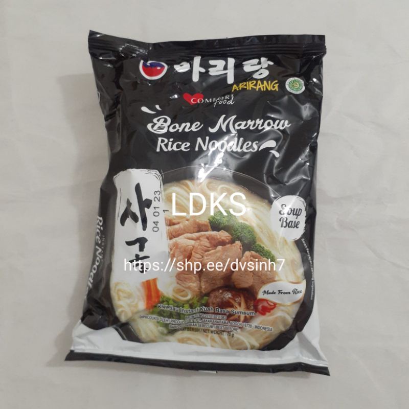 Jual Arirang Bone Marrow Rice Noodle 70gr Indonesia|Shopee Indonesia