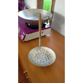 Jual Serokan Penggorengan Ukuran Sedang dan Besar Alumunium Garut ...