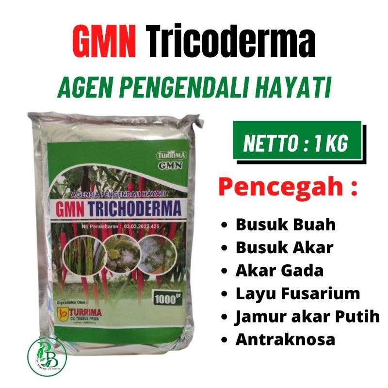 Jual Pupuk Fungisida Hayati Tricoderma Layu Fusarium Pisang, Busuk Buah Cabe - Semangka ...