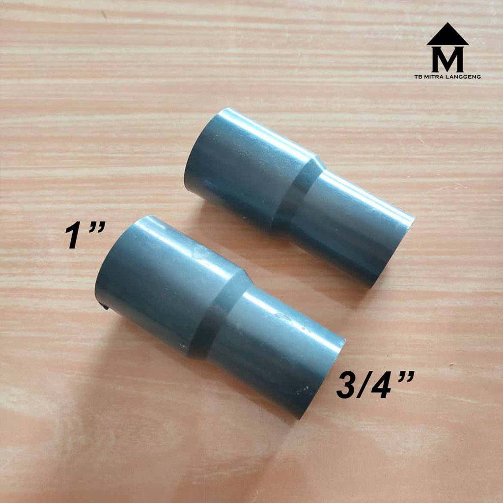 Jual Socket Overloop Opersock Perlop Sambungan Pipa PVC V-Sock 1 x 3/4 Inchi | Shopee Indonesia