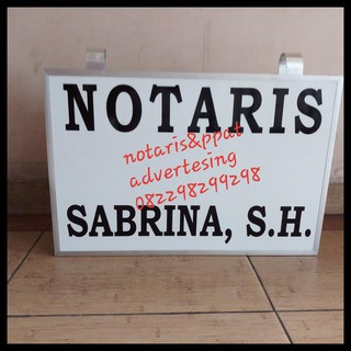 Jual Papan Nama Notaris&Ppat | Shopee Indonesia