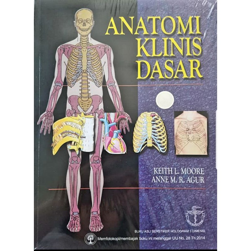 Jual Anatomi Klinis Dasar - Keith L Moore - ORIGINAL | Shopee Indonesia