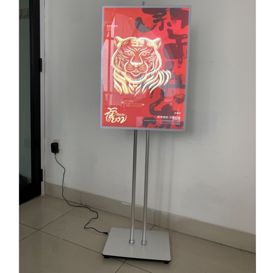 Jual A2 dan A1 Standing Frame LED Stainless Steel Advertisement Papan ...