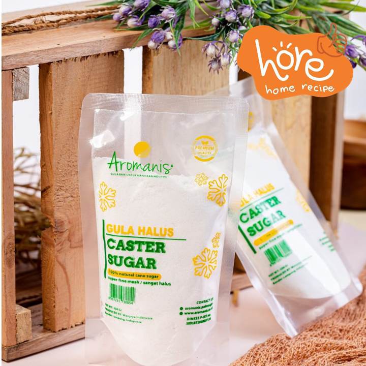 Jual Aromanis Gula Caster / Caster Sugar / Gula Halus 250 gram | Shopee ...