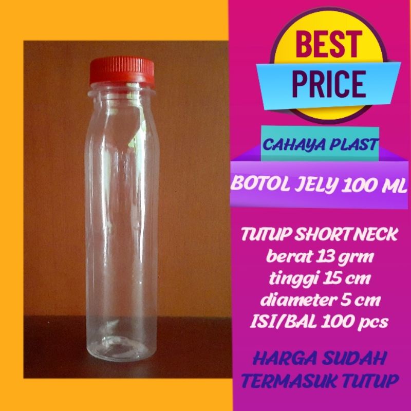 Jual Botol 100Ml-Botol Plastik 100Ml | Shopee Indonesia