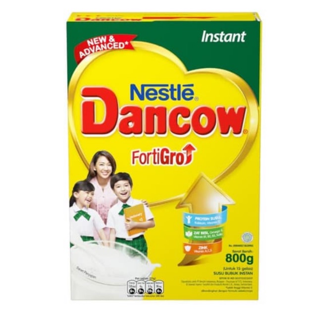Jual Dancow FortiGro Enriched 200gr/400gr/800gr | Shopee Indonesia