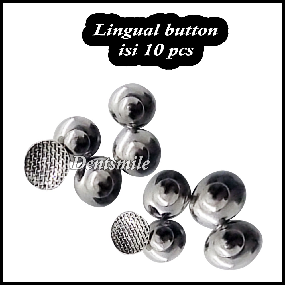 Jual Dental lingual button orthodontic isi 10pcs per pack | Shopee ...