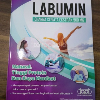 Jual LABUMIN BOX ISI 30 KAPSUL suplemen albumin | Shopee Indonesia