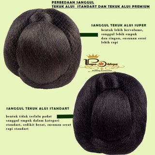 Jual Sanggul jawa alusan super sanggul rambut sanggul ukel tekuk ukel ...