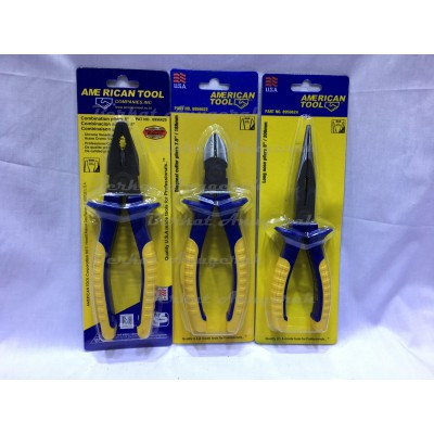 Jual American Tool Tang Set 8" 3pcs Paket Kombinasi 3 pcs Lancip Potong ...