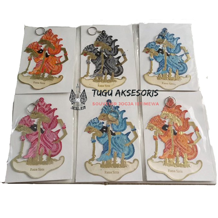 Jual Souvenir Gantungan Kunci Wayang Kulit Indonesia Indonesia|Shopee Indonesia
