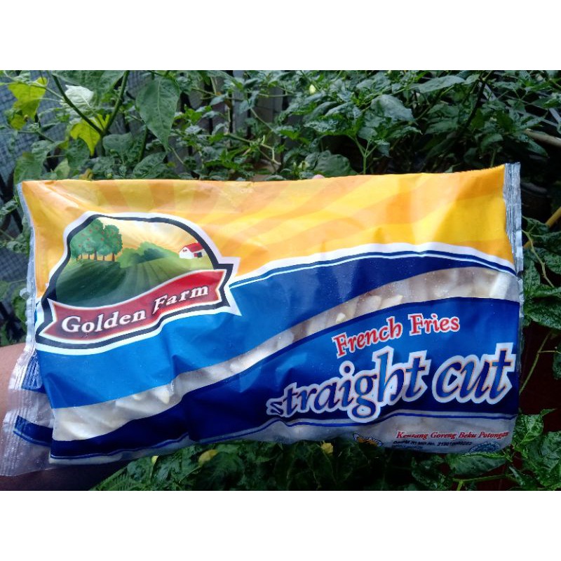 Jual Golden Farm Kentang Straight Cut (Potongan Besar) 1kg | Shopee ...