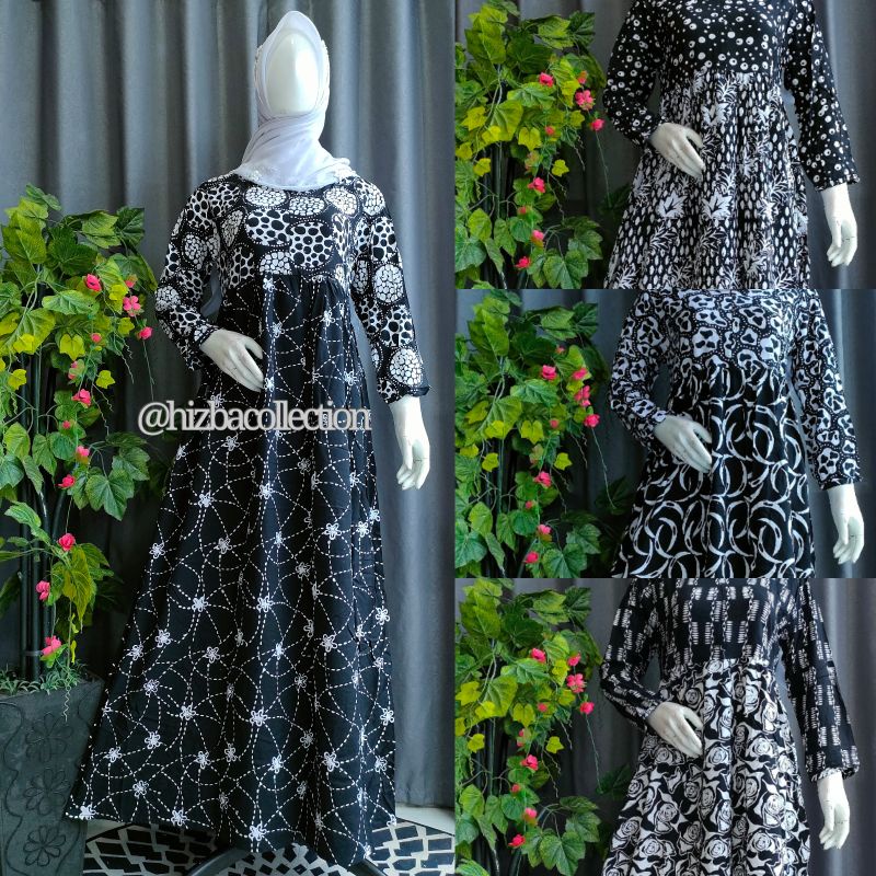 Jual Daster Huza | Batik Huza Longdres Wiru Oval Resleting ( HP ...