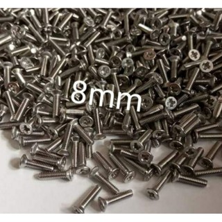 Jual Baut perseng bsut stenles kepala rata gepeng (100pcs) | Shopee ...