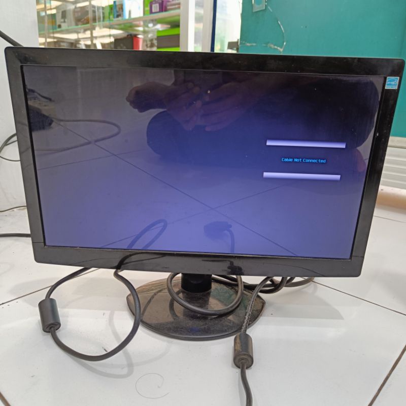 Jual Monitor LED LCD AOC e1621Swb 16inch 15.6inch Layar Widescreen Bekas Second Seken Indonesia ...