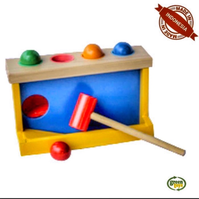 Jual Mainan Kayu Edukasi Anak Bayi Montessori 1 tahun keatas | PAUD ...