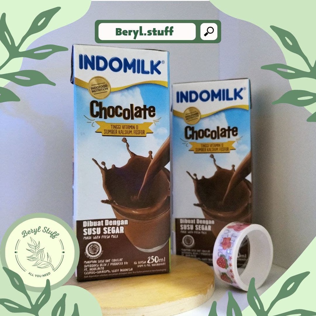Jual Indomilk Susu UHT Choco 250 mL. Susu coklat murah Indonesia|Shopee ...