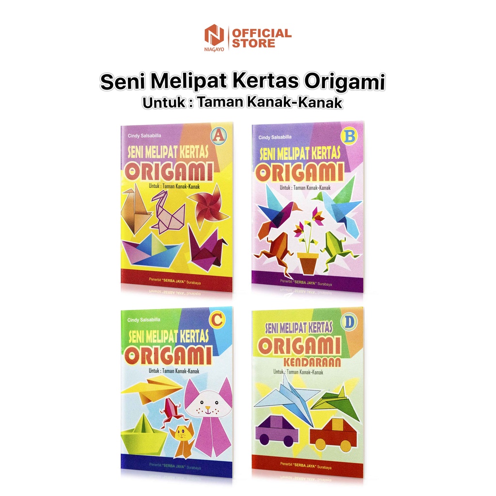 Jual Buku Anak Seni Melipat Kertas Origami | Shopee Indonesia