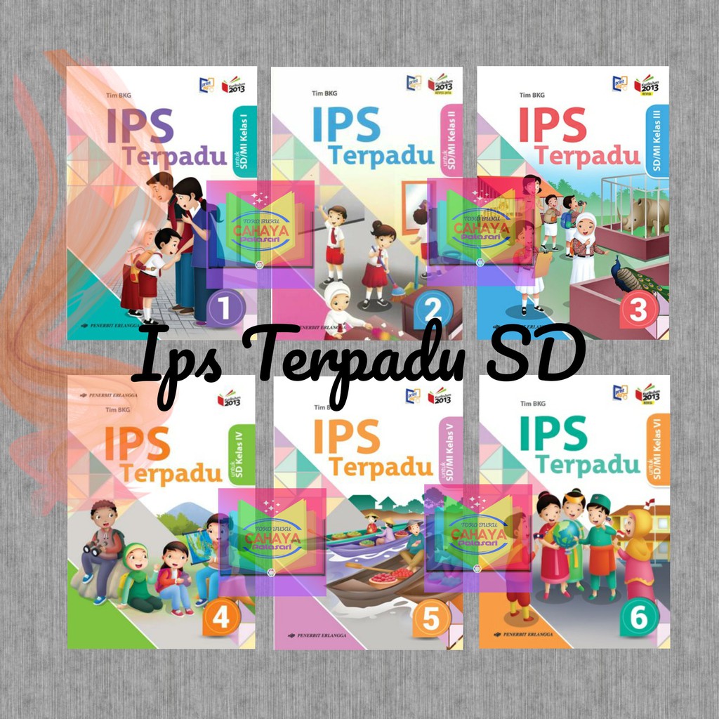 Jual Buku IPS TERPADU SD kelas 1 2 3 4 5 6 K2013 REVISI ERLANGGA ...