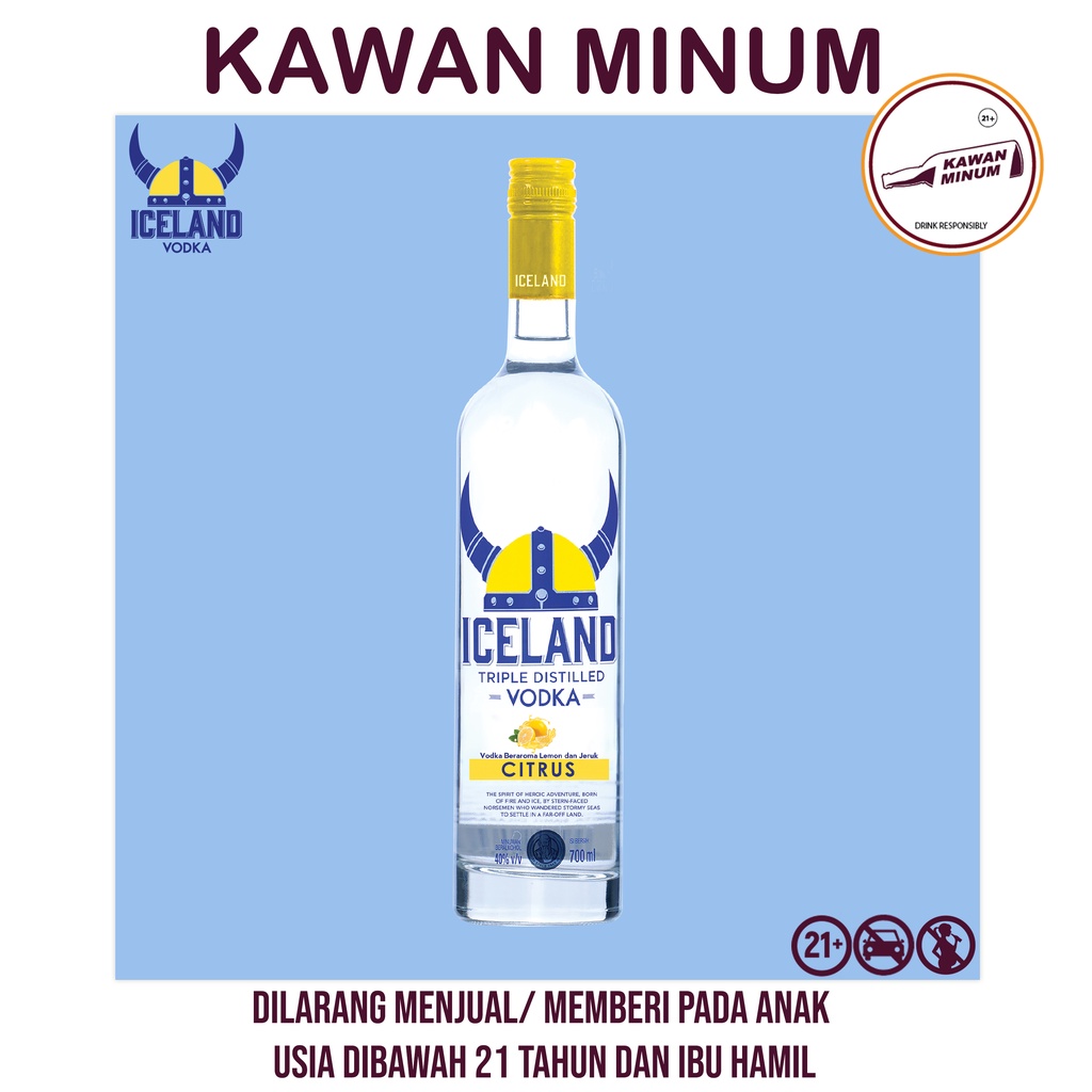 Jual Iceland Vodka Citrus Minuman | Shopee Indonesia