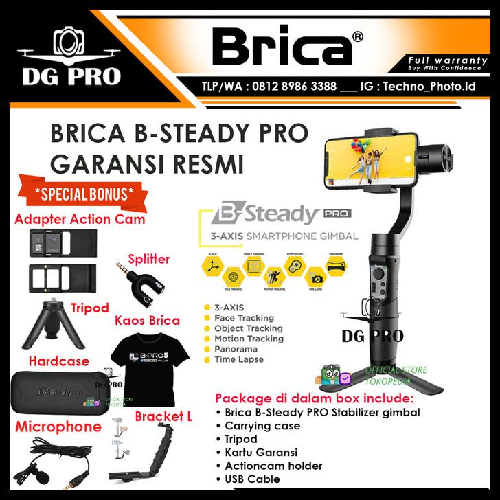 Jual Brica B-Steady Pro - Bsteady Pro - Gimbal 3-Axis Stabilizer ...